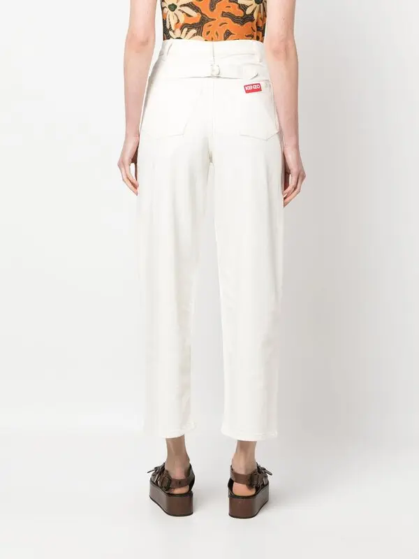 Kenzo High-rise Straight-leg Jeans