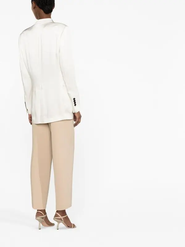 TOM FORD Fluid Double-breasted Blazer - Neutrals
