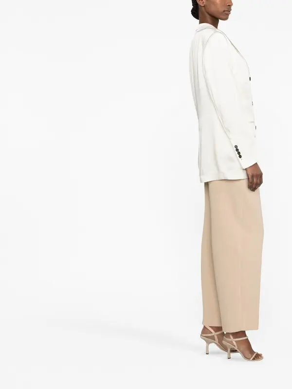 TOM FORD Fluid Double-breasted Blazer - Neutrals