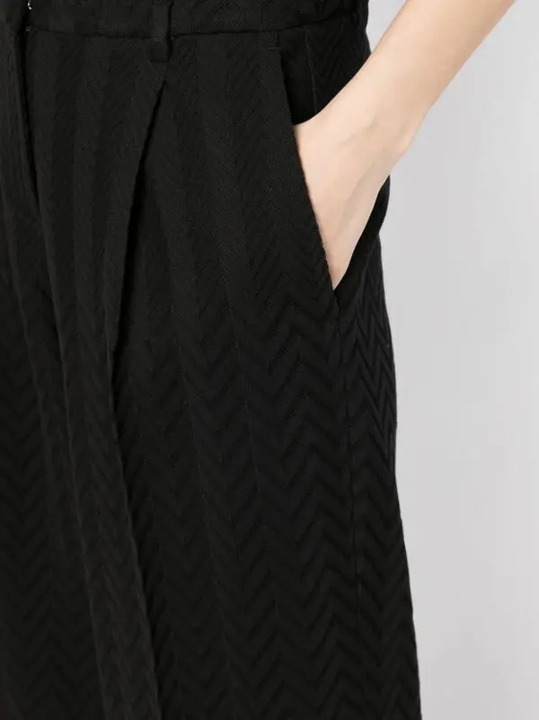 Missoni Zigzag Tailored Trousers - Black