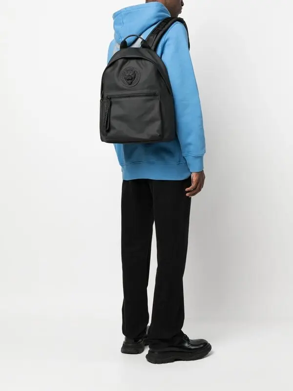 PLEIN SPORT Debossed Logo Backpack