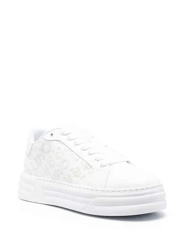 Liu Jo Logo-print Leather Sneakers