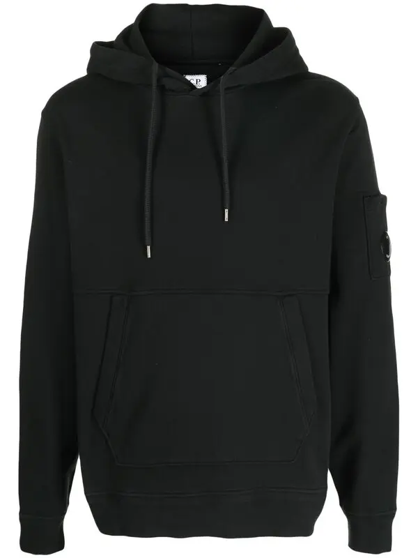 C.P. COMPANY Logo-patch Hoodie