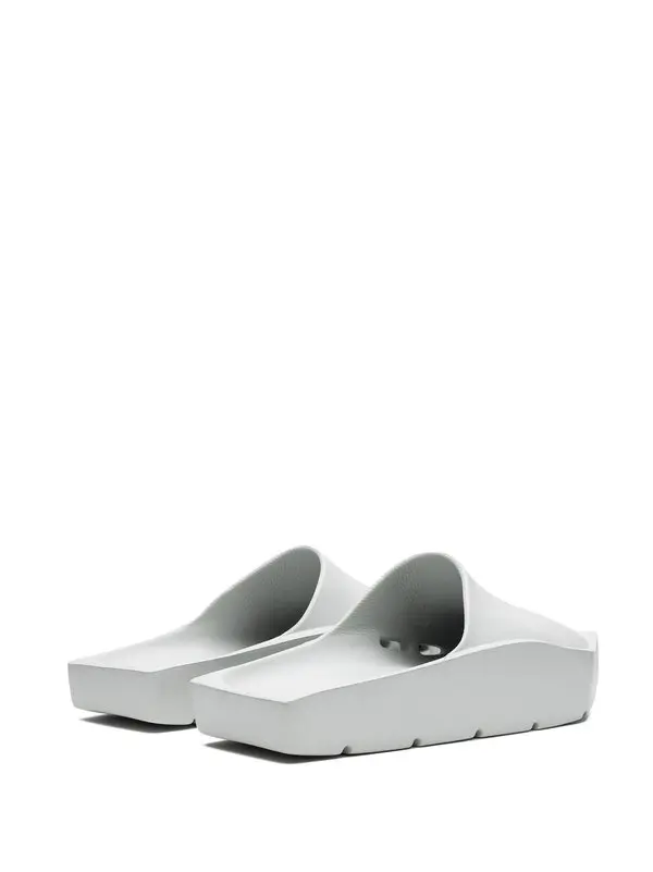 JORDAN Air Hex Sp Light Silver Mules - White