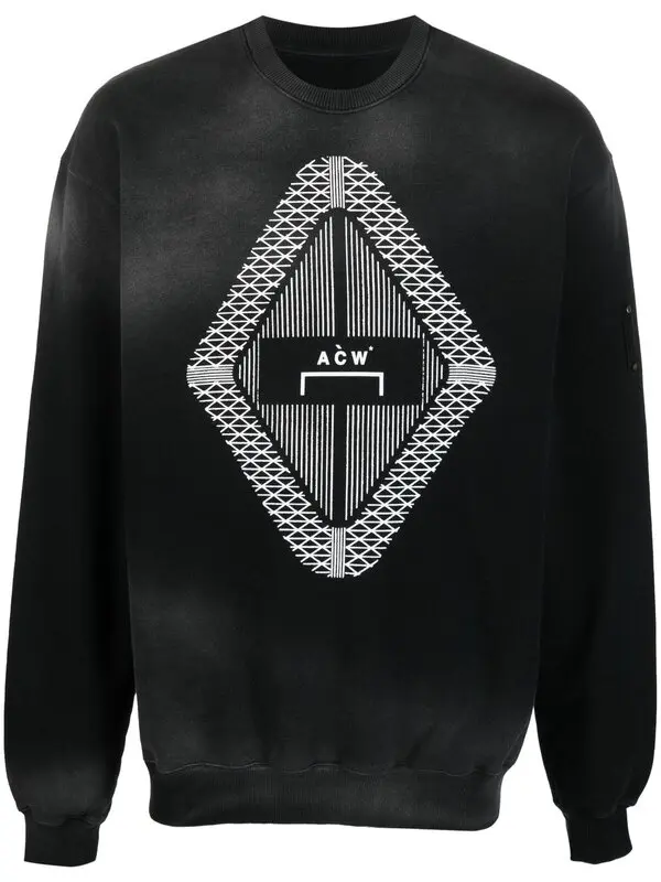 A-COLD-WALL* Logo-print Sweatshirt - Black