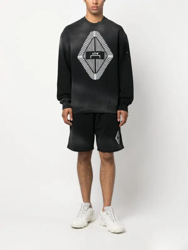 A-COLD-WALL* Logo-print Sweatshirt - Black