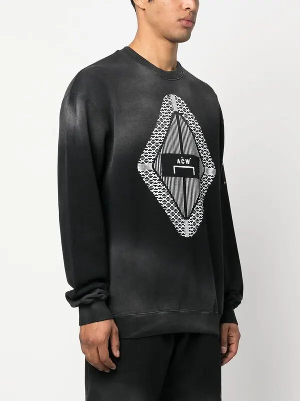 A-COLD-WALL* Logo-print Sweatshirt - Black