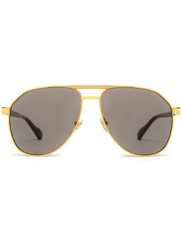 Gucci Pilot-frame Sunglasses - Gold