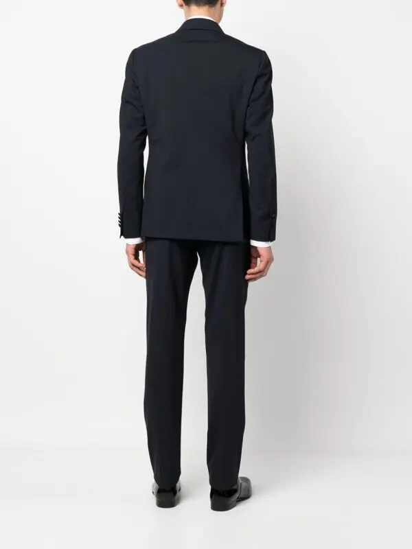 LARDINI Double-breasted Wool Suit