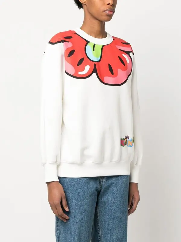 Kenzo Graphic-print Long-sleeve Sweatshirt