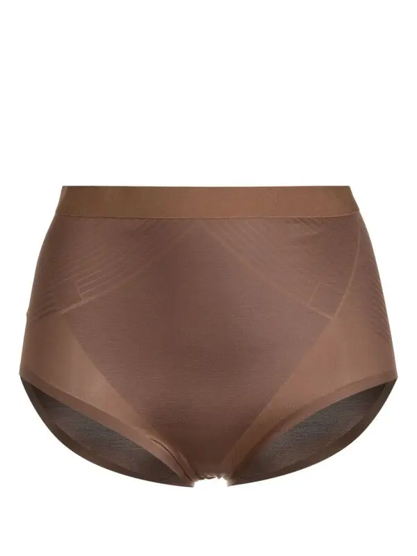 Spanx Thinstincts 2.0 High-waisted Briefs - Brown