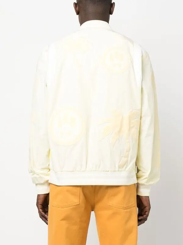 BARROW Tonal-appliqué Varsity Jacket