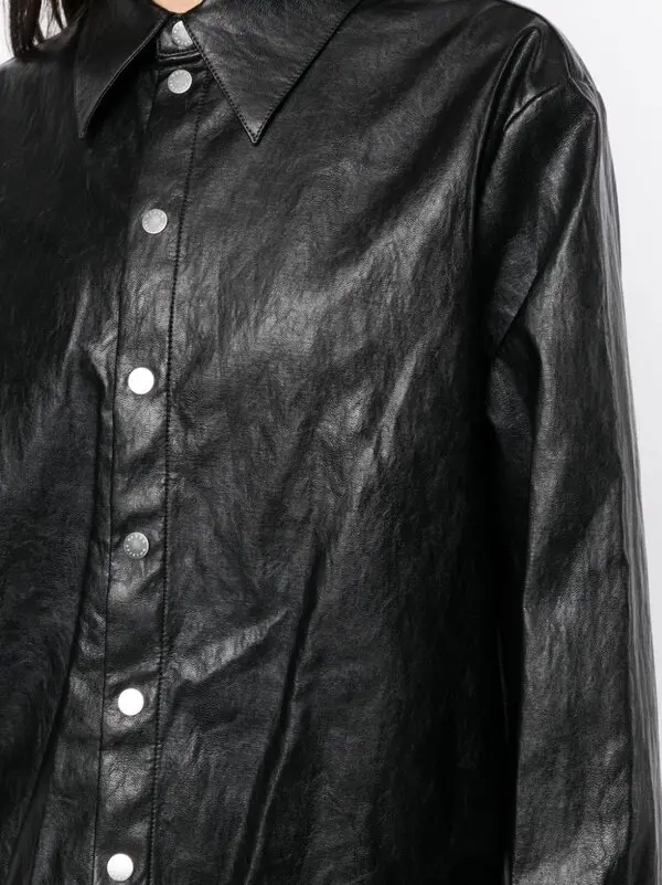 Heron Preston Shimmer Finish Long-sleeve Shirt