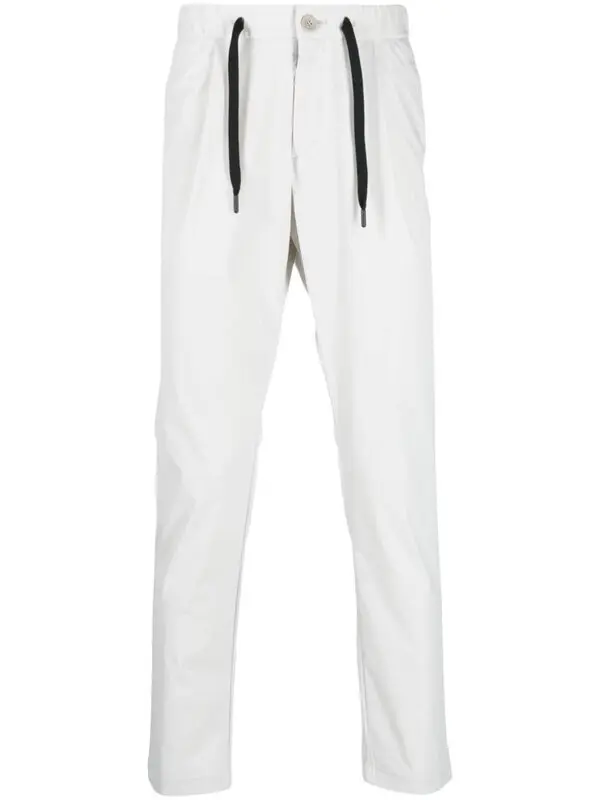 Herno Drawstring-waist Cropped Trousers
