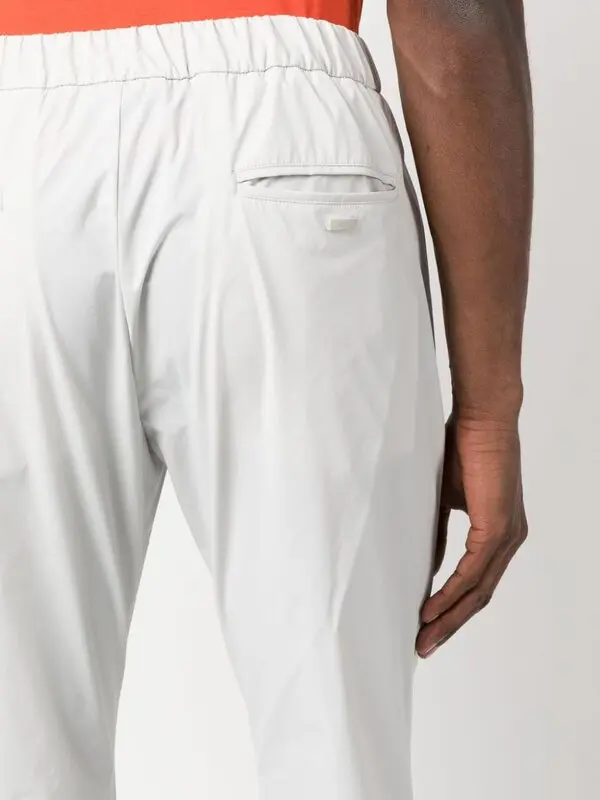 Herno Drawstring-waist Cropped Trousers