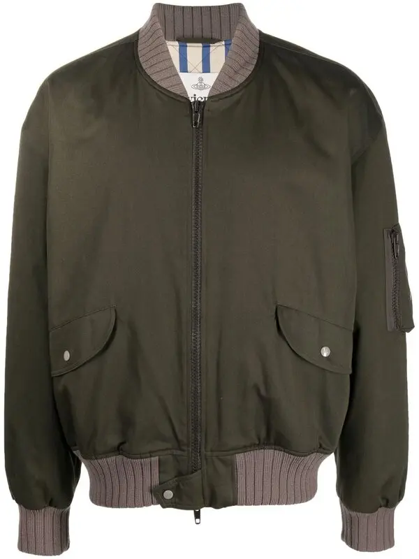VIVIENNE WESTWOOD Embroidered Bomber Jacket