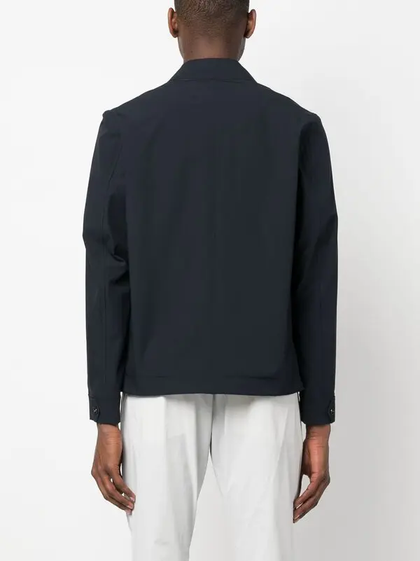 Herno Plain Shirt Jacket - Blue