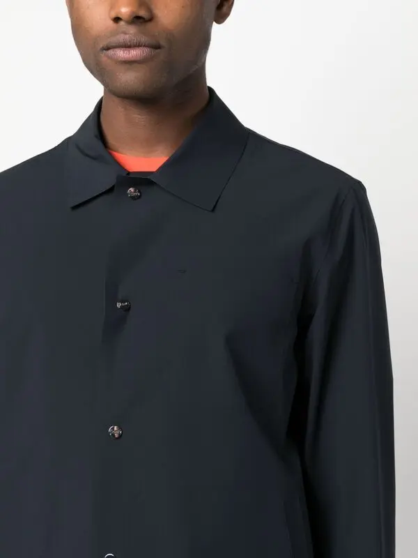Herno Plain Shirt Jacket - Blue