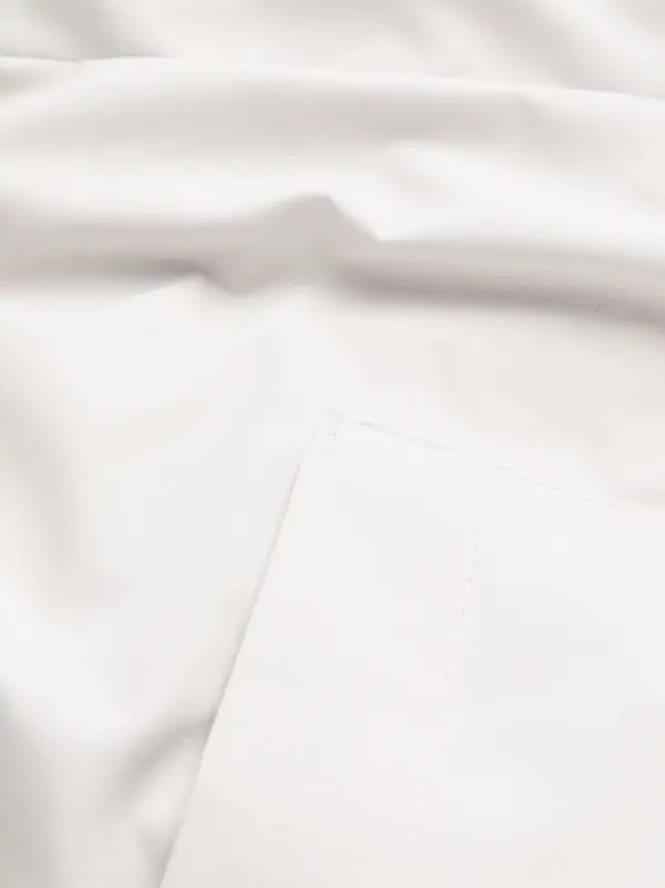 Herno Straight-leg Drawstring Trousers In Cream White