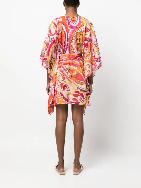 TWINSET Floral-print Belted-waist Dress