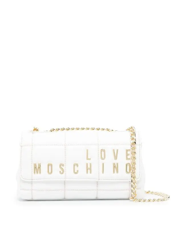 Moschino Logo Appliqué Cross-body Bag