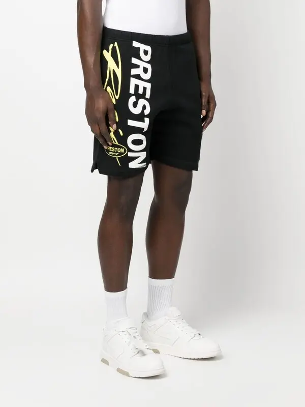 Heron Preston Logo-print Jersey Track Short