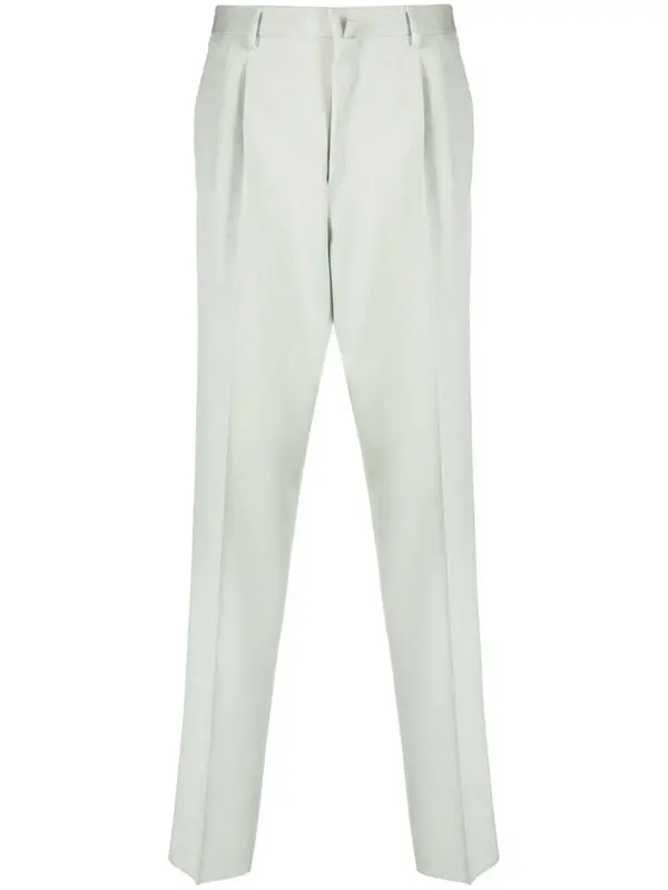 LANVIN Pressed-crease Tailored Trousers