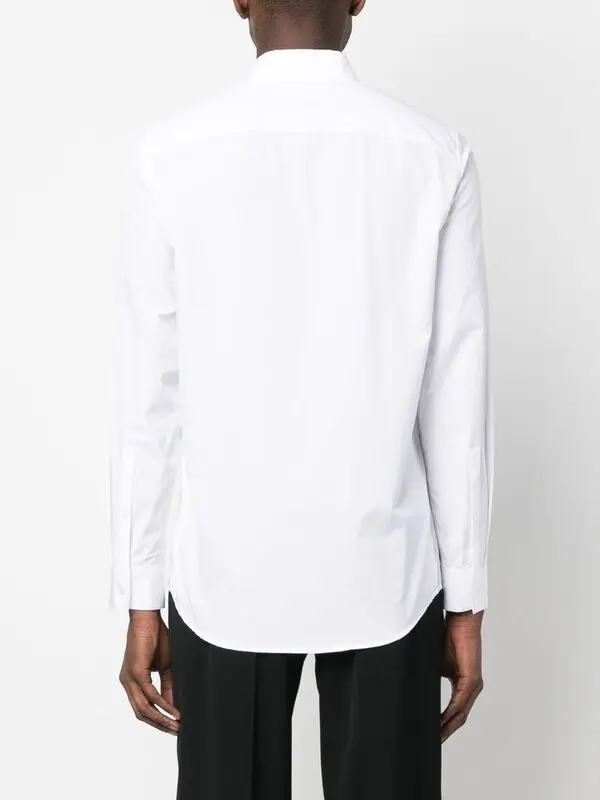 JIL SANDER Long-sleeve Cotton Shirt - White