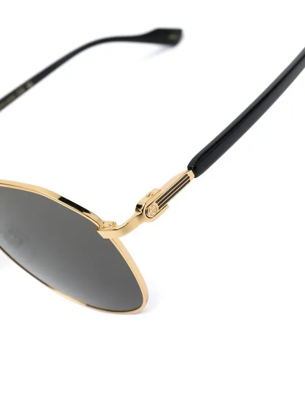Gucci Pilot-frame Sunglasses