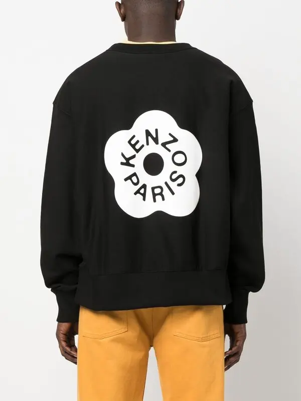 Kenzo Logo-print Crew-neck Sweatshirt