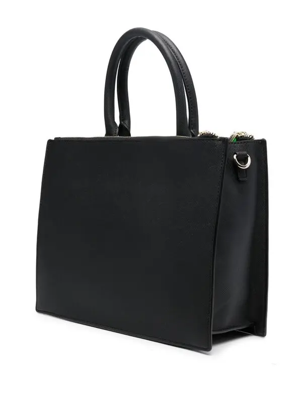 Roberto Cavalli Logo Plaque Tote Bag