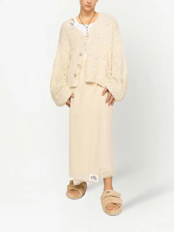 Dolce & Gabbana Logo-patch Cotton Cardigan