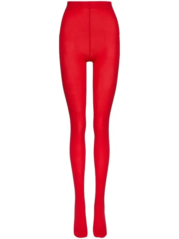 Valentino Garavani High-waisted Tights - Red