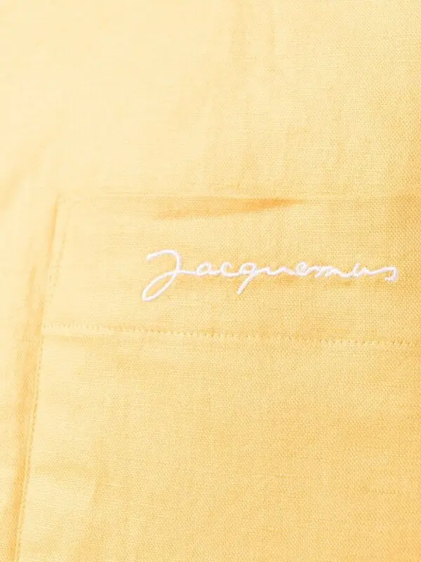 Jacquemus Embroidered-logo Button-fastening Shirt