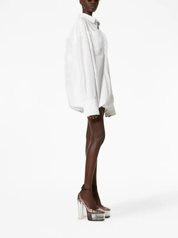 Valentino Garavani Layered Long-sleeve Shirtdress