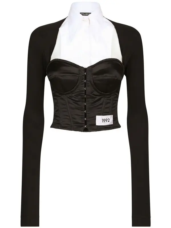 Dolce & Gabbana Layered Corset Top