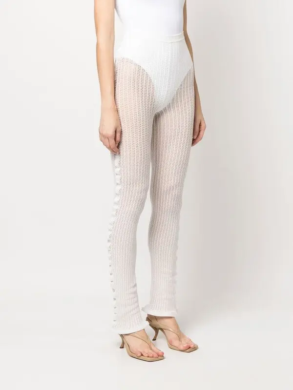 Acne Studios Crochet-knit Leggings