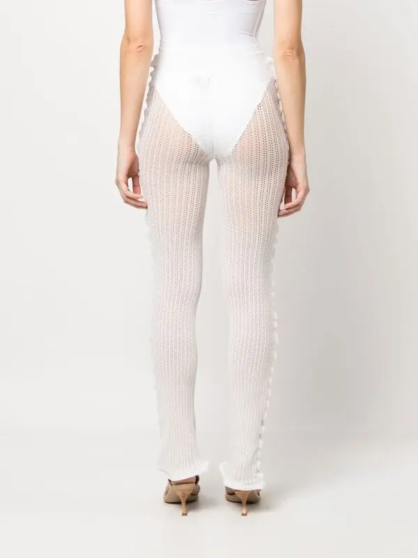 Acne Studios Crochet-knit Leggings