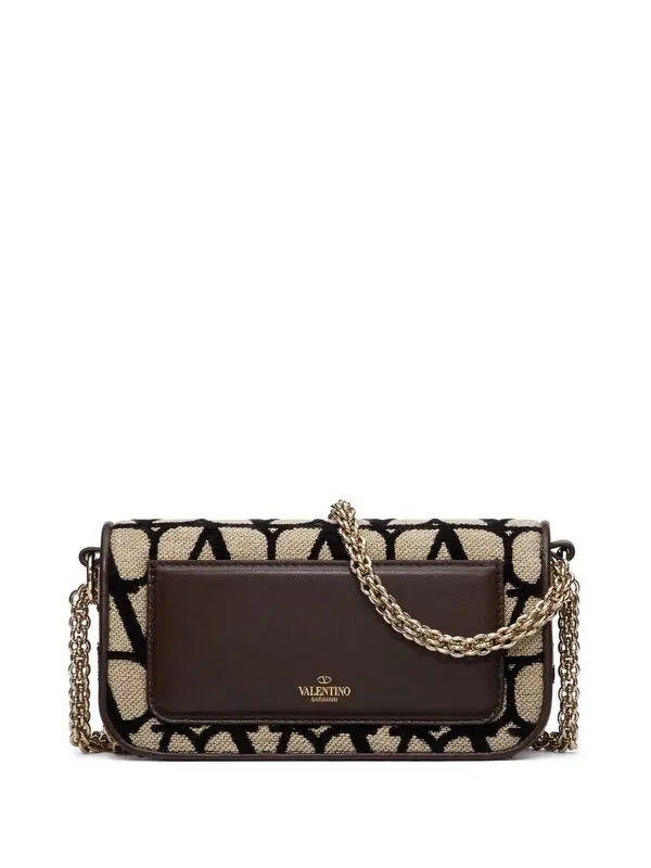 Valentino Garavani Small Lòco Toile Iconographe Shoulder Bag