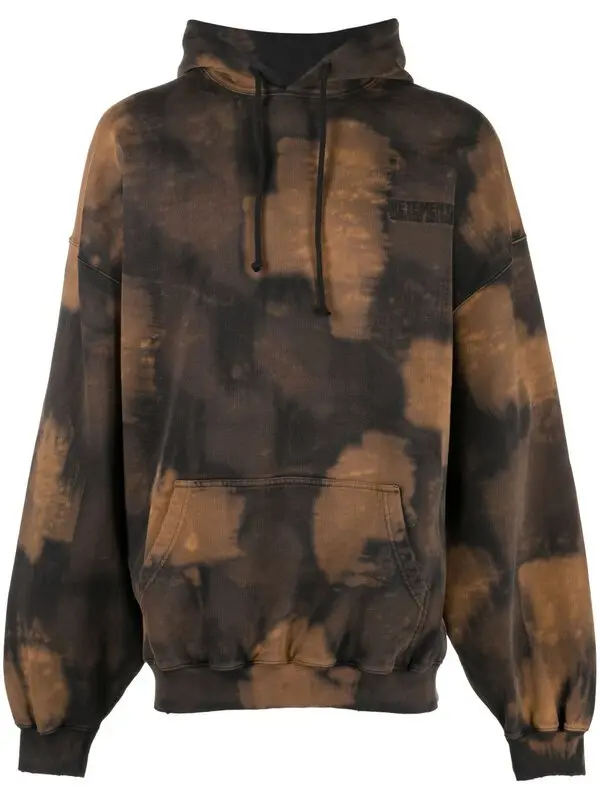 Vetements Overbleached Cotton Hoodie