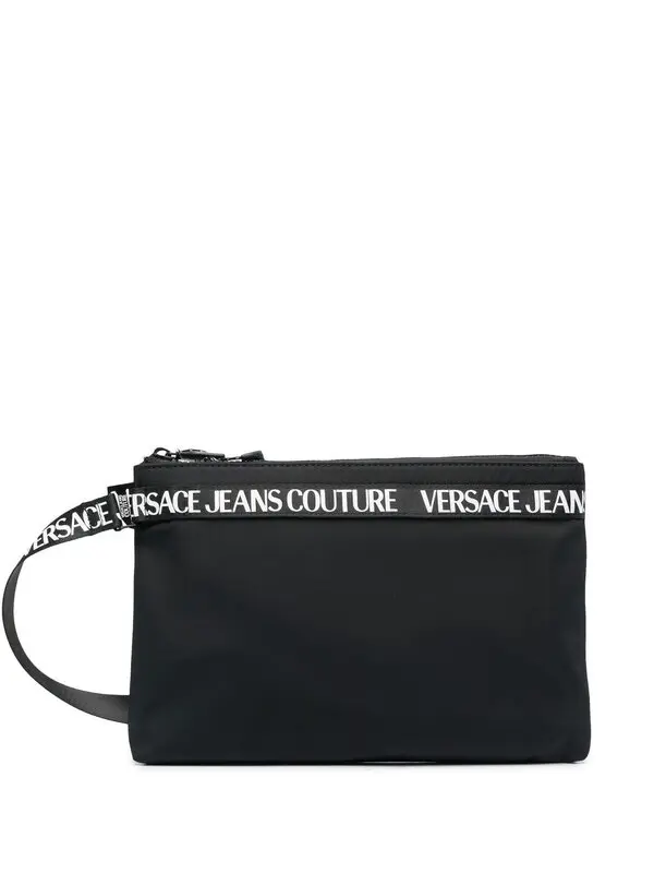 Versace Logo-strap Wallet