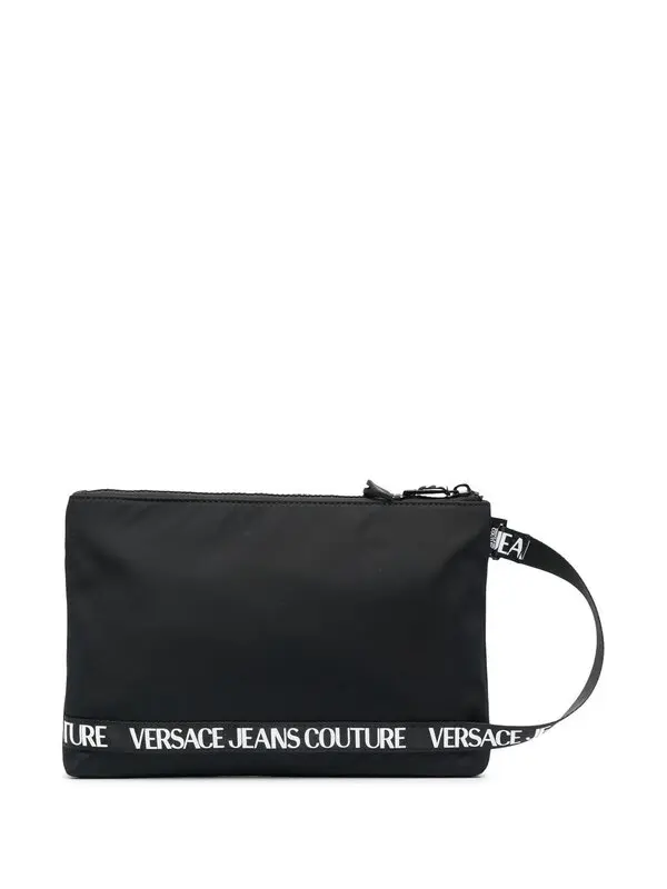 Versace Logo-strap Wallet