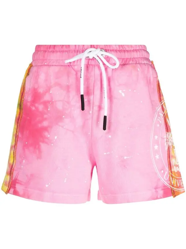 Palm Angels Tie-dye Track Shorts