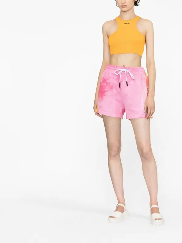 Palm Angels Tie-dye Track Shorts