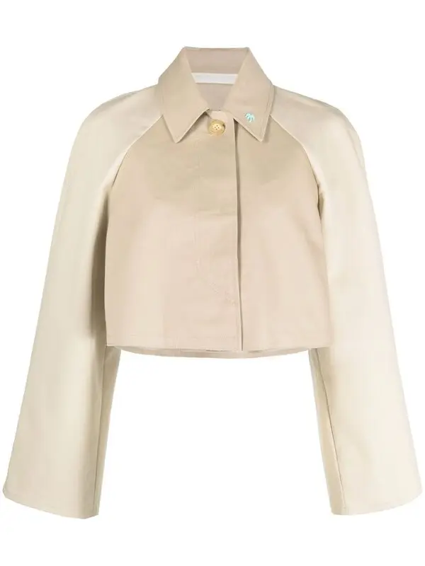 Palm Angels Cropped Trench Coat