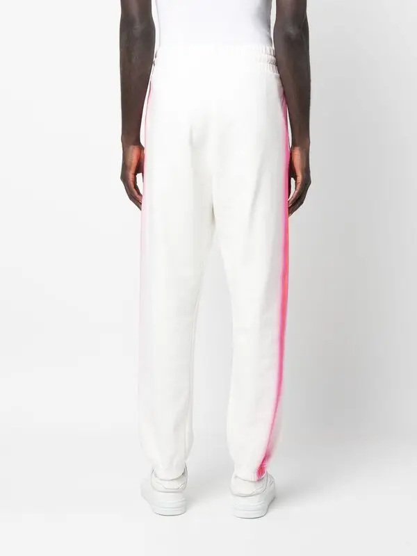 Palm Angels Sprayed Palm Cotton Track Pants