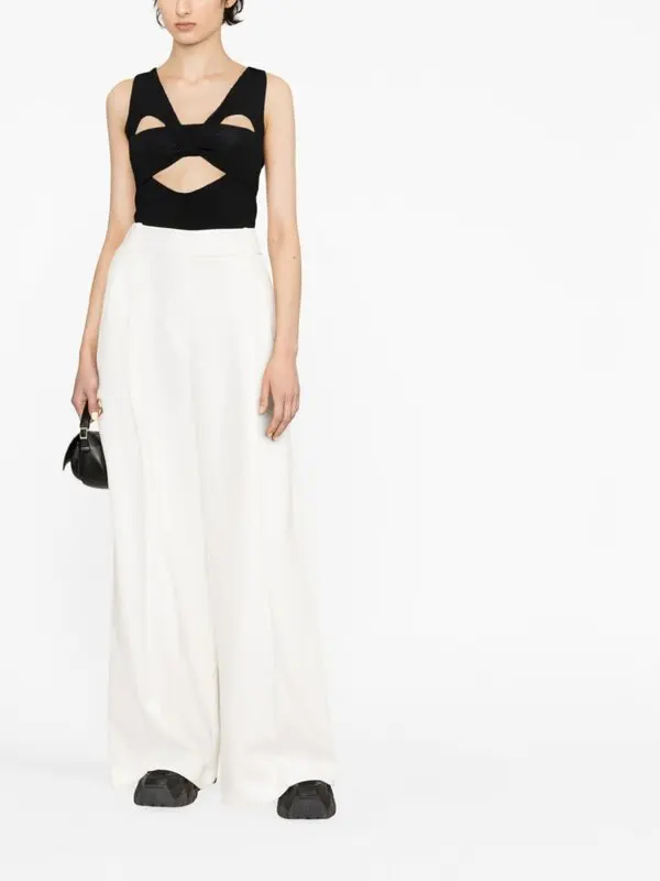AMBUSH Cut-out Sleeveless Top - Black