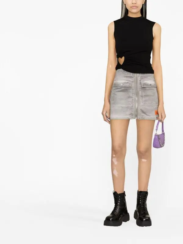 AMBUSH Heart Cut-out Top