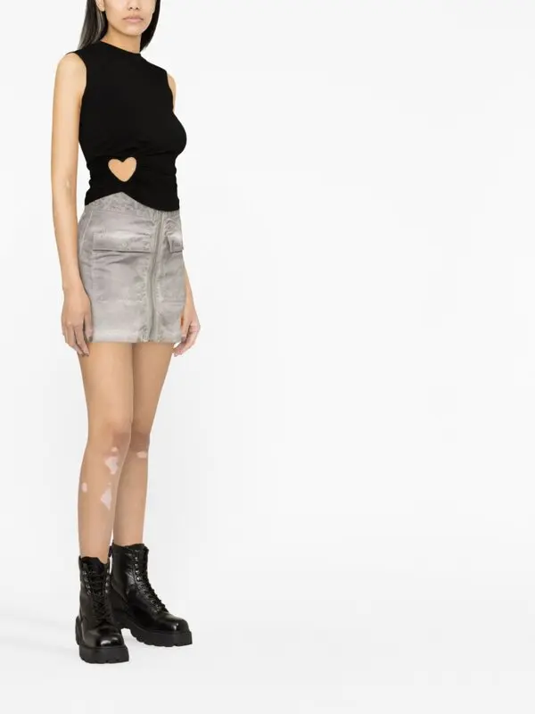 AMBUSH Heart Cut-out Top
