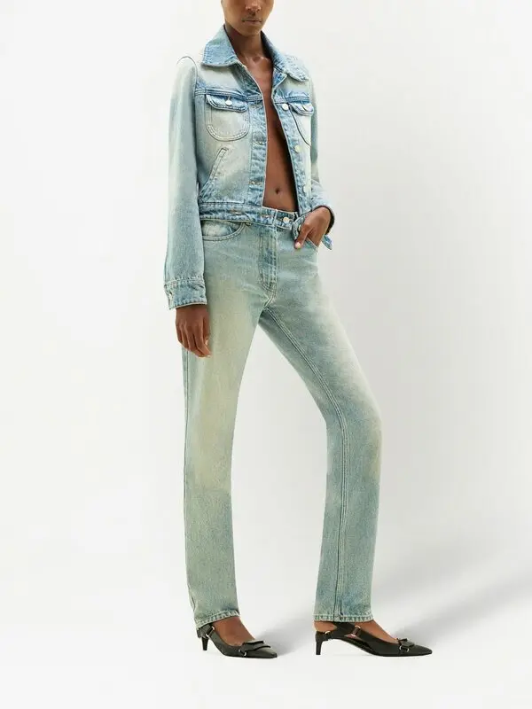 COURREGES Light-wash Denim Jacket